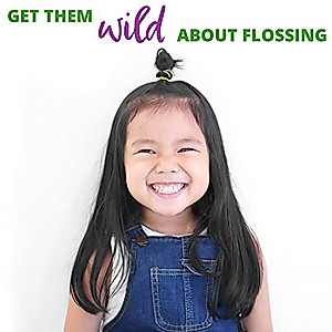 Plackers Kids Dual Gripz Flossers with Fluoride, Grip Me Handle, Fruit Smoothie Swirl Flavor, BPA Free, Colorful Floss Picks for Kids of All Ages, 75 Count (Pack of 4)