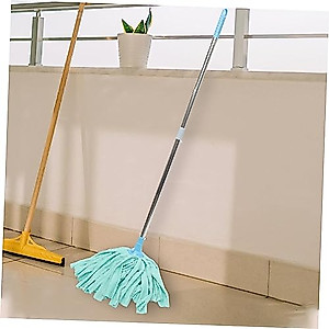 Alipis 4pcs Vintage Mop Head Steam Cleaner Mop Floor Steamer Mop Microfiber Spray Mop Washable Mop Pad Steam Mop Pad Commercial Cut End Cotton Mop Cloth Mop Head Mop Replacement Head Mops