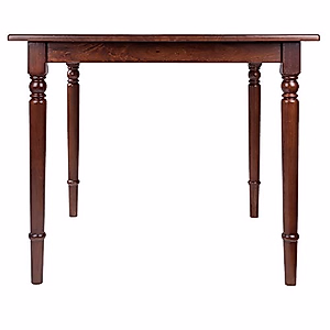 Winsome 94736 Mornay Dining Table, Walnut, 35" square