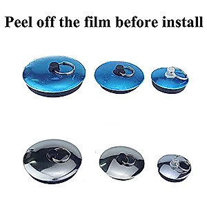 3 Sizes Universal Bathtub Drain Plugs Stainless, Drain Stopper for Bathtub and Bathroom Sink Wash Basin Bounce