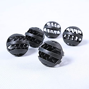 AQUANEAT 1.25” /1.4" Large Bio Balls for Pond Filter Koi Pond Aquarium Fish Tank Sump Filter Media with Free Media Bag 300pcs (1.25")