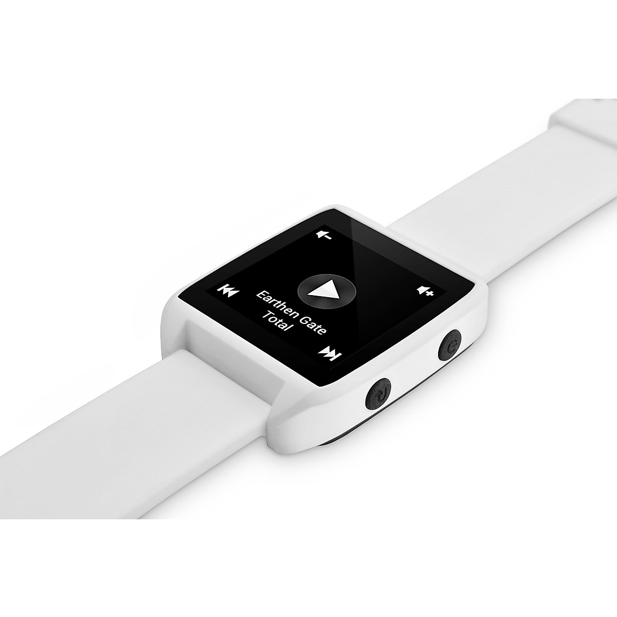 Smart Watch, Ematic All in One Easy to Wear [ Wearable ] White Smartwatch with Carrier Case [ ESW454W ]