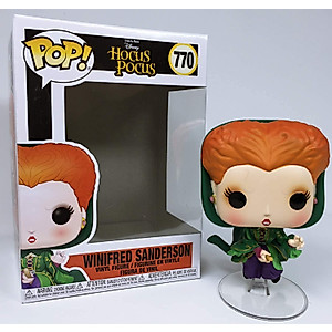 POP Disney: Hocus Pocus - Winifred Sanderson Flying Funko Vinyl Figure (Bundled with Compatible Pop Box Protector Case), Multicolored, 3.75 inches