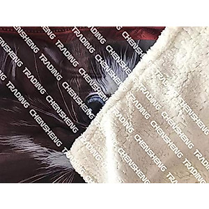 to My Gorgeous Girlfriend I May Not Get to See You As Often As I Like Front Flannel Back Sherpa Fleece Blanket Romantic Gift for Lover Girlfriend (X-Large 80 X 60 INCH)