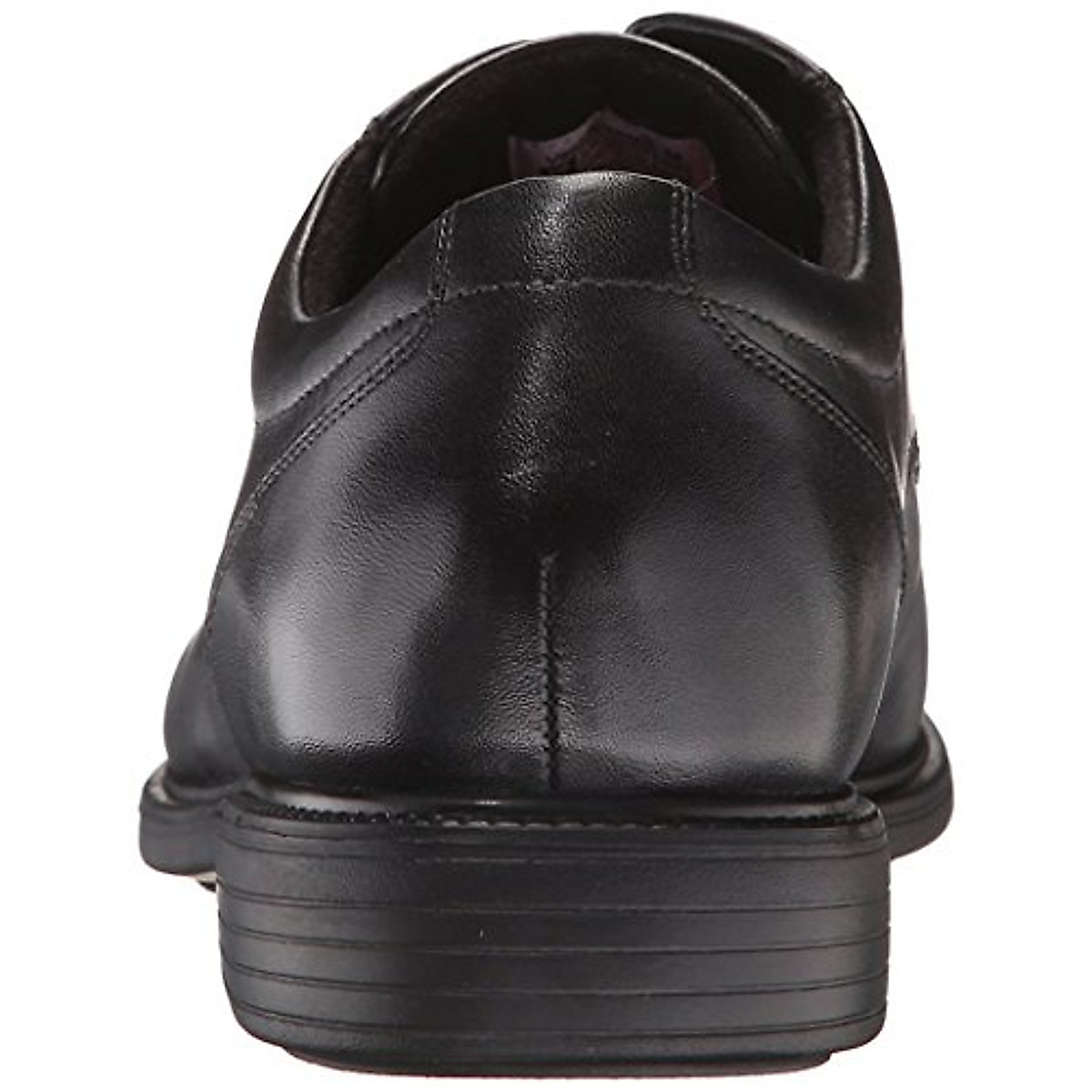 Rockport Men's Charles Road Plain Toe Oxford Black Leather 10 W (EE)-10 W