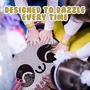 16” Reversible Sequin Pillow | Select your Favorite Colorful Design Llama, Narwhal, Panda, Penguin, Donut, Watermelon, Sloth, Alpaca & More | Playful Addition to Kids Bed or Playroom (Ice Cream)