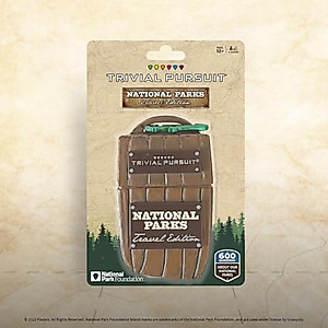 USAopoly Trivial Pursuit: National Park 100th Anniversary | Celebrating the National Park Service Centennial | 600 Trivia Questions & Fun Facts | Perfect Trivial Pursuit Travel Game for Families
