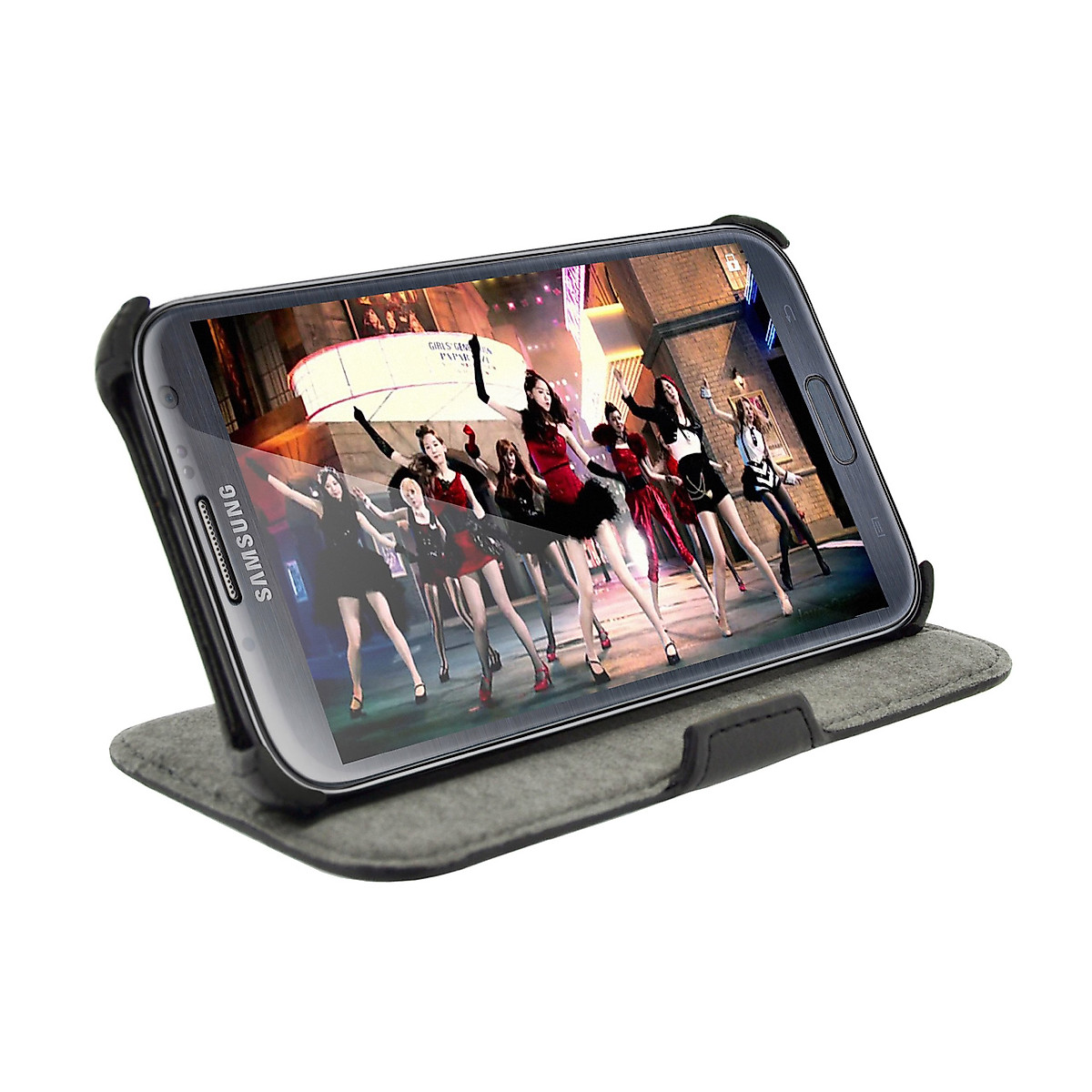 4-Ok Klap – Flip Case for Samsung Galaxy Note 2