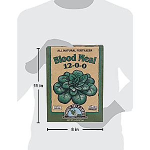 Down to Earth Blood Meal Fertilizer Mix 12-0-0, 5 lb