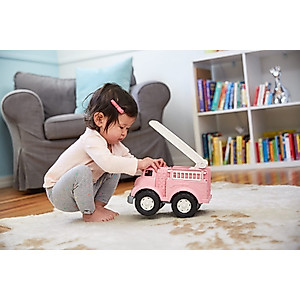 Green Toys Fire Truck Pink CB