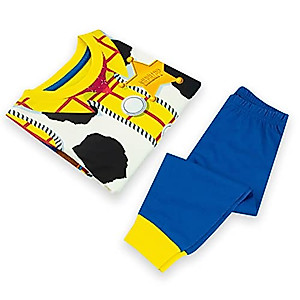 Disney Boys Toy Story Pyjamas 2 Pack Buzz Lightyear and Woody Kids PJs Multicolored 2T