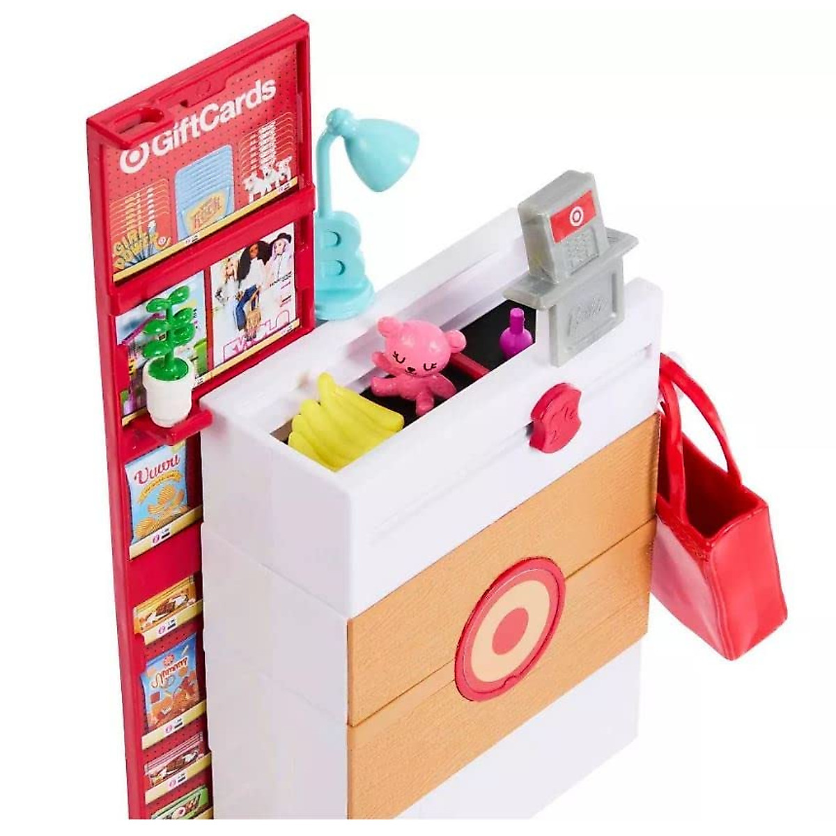 Barbie Doll Skipper & Playset, Target Supermarket with 25 Grocery Store-Themed Accessories Including Food, Check-Out Counter & Shelves