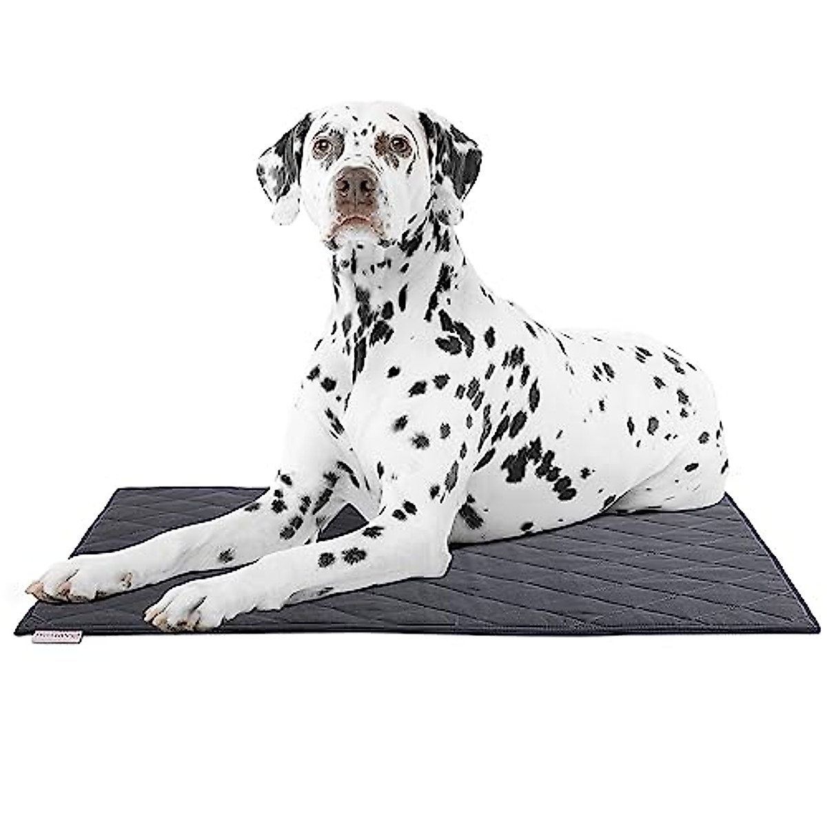 HOMBYS Chew Proof Tough Dog Crate Pad Mat 18"x29", Durable Pet Bed Mat for Teething Puppy Who Chew Their Beds, Upgraded Indestructible Training Fabric Kennel Pad for Dogs Crate Cages