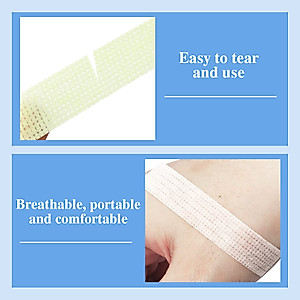 GEMERRY 6 Rolls Lash Tape Pink Green Adhesive Fabric Lash Tape for Eyelash Extensions Breathable Micropore Fabric Lash Extension Tape for Individual Eyelash Extensios Tools (3pcs Pink + 3pcs Green)