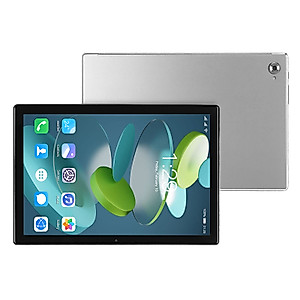 ICRPSTU HD Tablet, 10.1in FHD 7000mAh Octa Core CPU Gaming Tablet with Keyboard for Family (US Plug)
