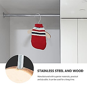 BCOATH 10pcs Skirt Pet Clothes Household Doll Small Costume Clothing Dog Hangers Shorts Professional Accessory Trouser Baby Apparel Puppy Coat Jeans Scarf - Cm Cat Slack for Kids Hanger