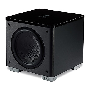 REL Acoustics HT/1003 MKII Subwoofer, HT-Air Wireless compatible, Line Grained Black Composite