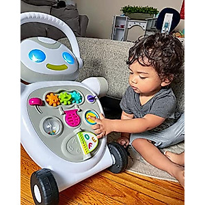 Smart Steps by Baby Trend STEM Buddy Bot 2in1 Push Walker, Multi