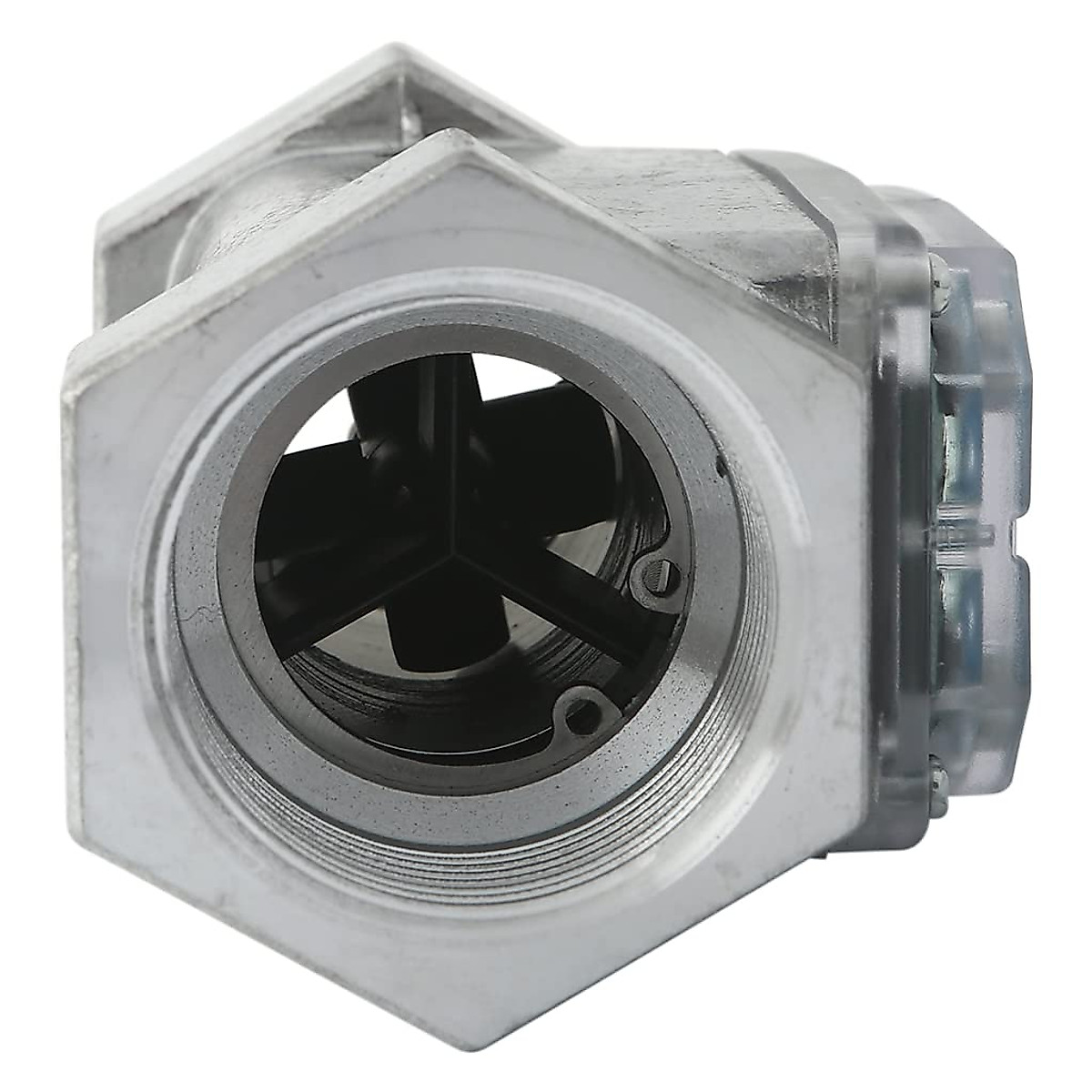 hokojix 10-100gpm 38-380L/Min Liquid ater for Flow Meter Portable Electronic Digital Flowmeter Oil Flowmeter for