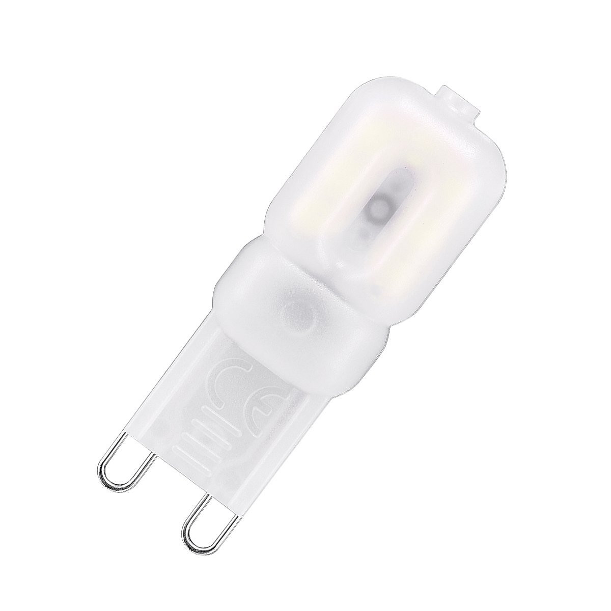 G9 LED Light Bulbs 10 Pack G9 Base 3 Watts Cool White 110V Dimmable Frosted Lens Light Lamps for Indoor Chandelier Ceiling,Equivalent to 25W Halogen