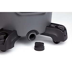 RIDGID 62703 RT1200 NXT 12-Gal. Wet Dry Shop Vacuum with Casters, 5.0 Peak HP Motor, and Pro Locking Hose,Dark Gray and Red