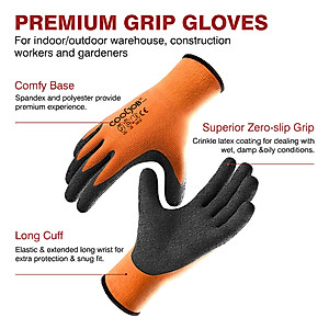 COOLJOB Medium Seamless Shell Protective Gloves, Gray, Unisex