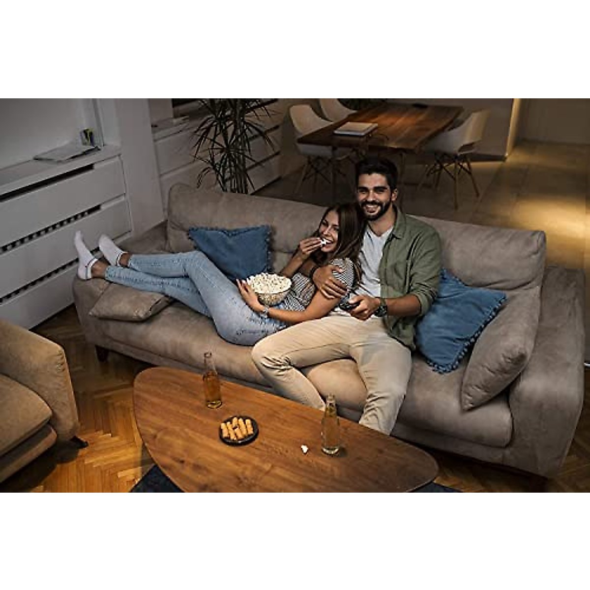 Cree Lighting Connected Max Smart Led Bulb A21 100W Tunable White + Color Changing, 2.4 Ghz, Compatible With Alexa And Google Home, No Hub Required, Bluetooth + Wifi, 5Pk