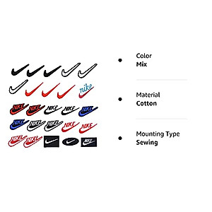 25PCS Embroidered Patches, Sew on/Iron on Patch Applique for Clothing, Assorted Styles Appliques for Hoodies, Blouses, Jeans, Shirts, Backpacks, Bags, Caps, Shoes, DIY Accessories