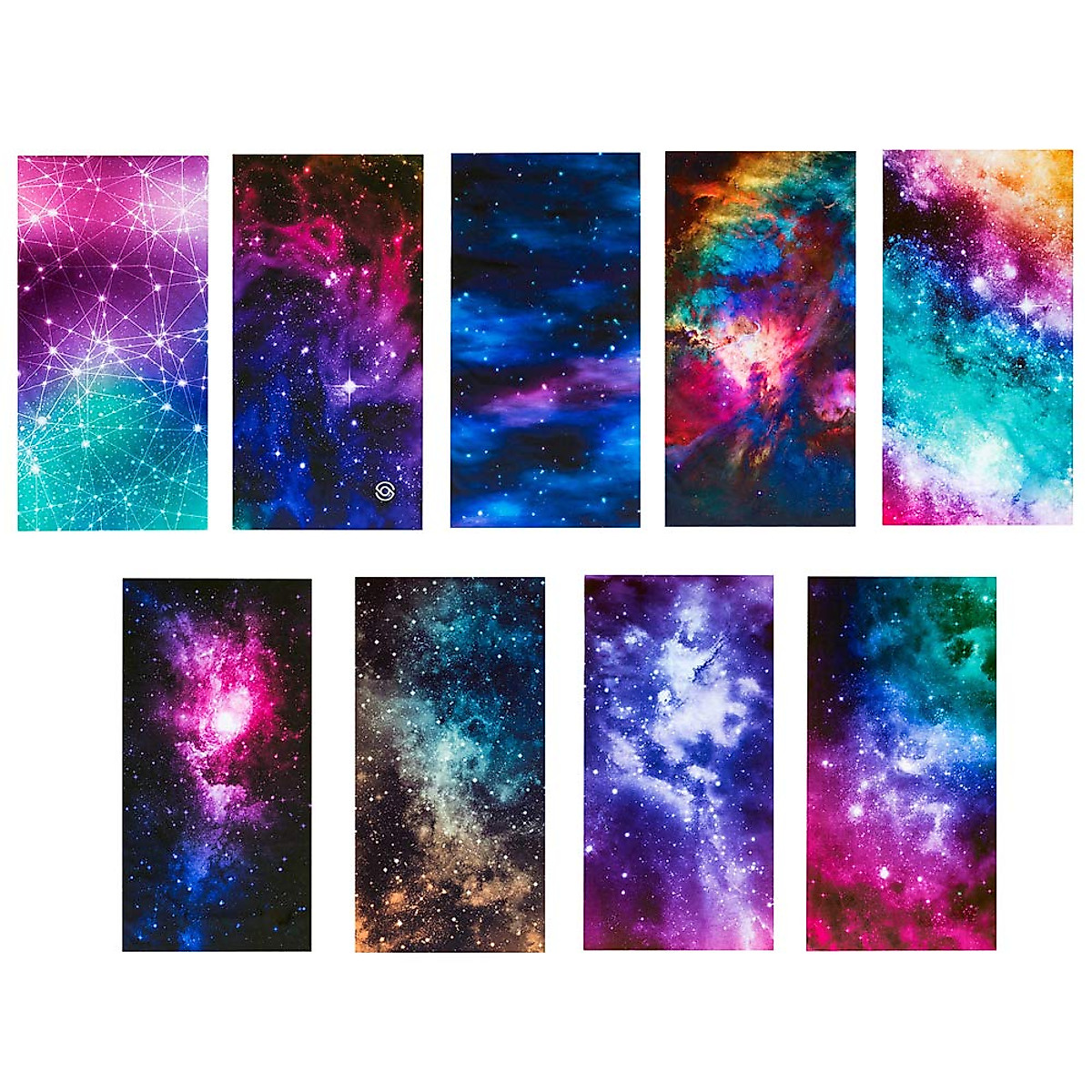 KALILY 12pcs/9pcs/6pcs Headband Bandana - Face Mask Headwear Neck Gaiter Shield Scarf olid Color