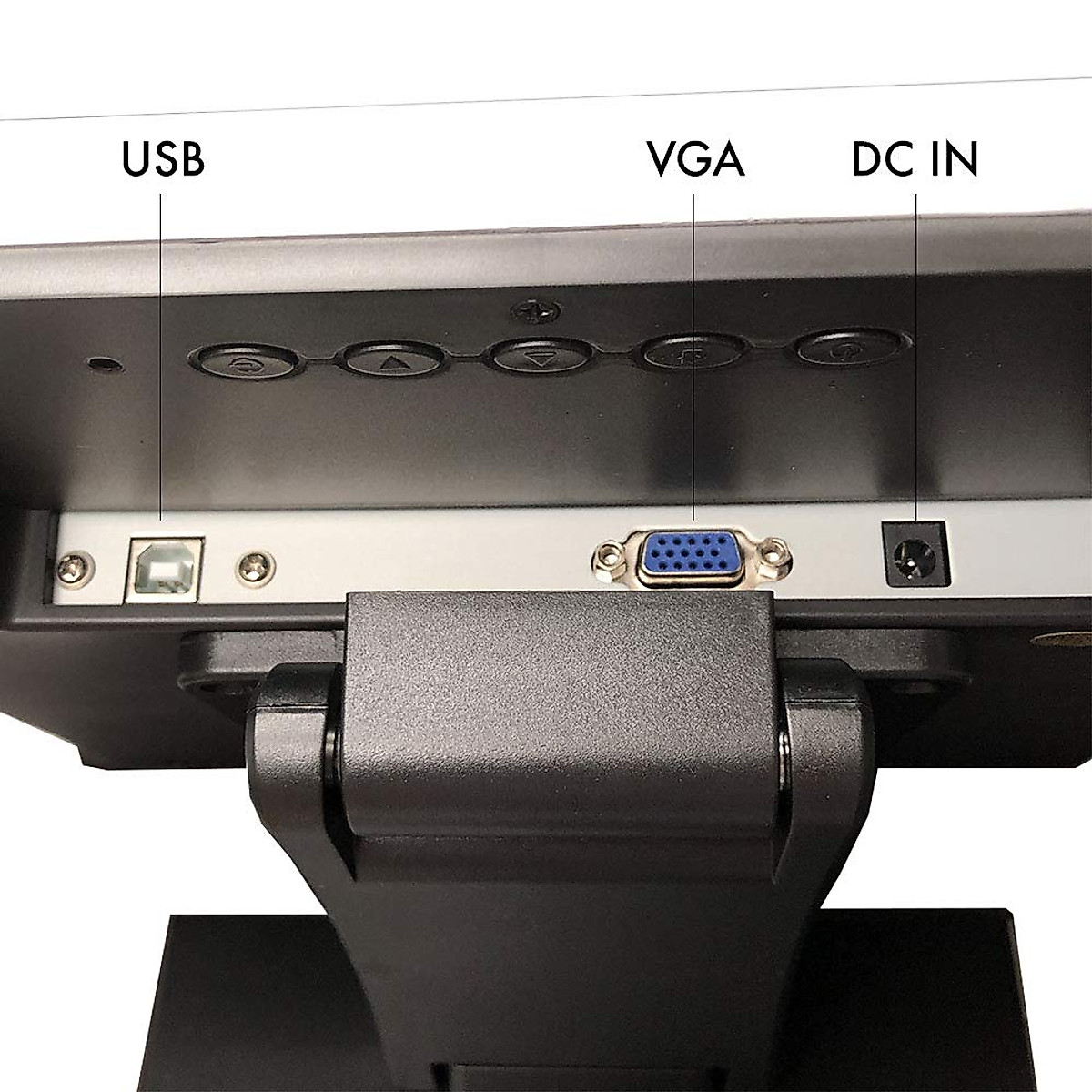 15" Pro Series Capacitive LED Backlit Multi-Touch Monitor, True Flat Seamless Design Touchscreen, Great for Office, POS, Retail, Restaurant, Bar, Gym, Warehouse, NO Driver Required (15 Inch)