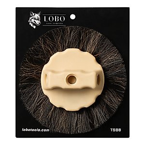 Lobo Tools 8 in Drywall Texture Stipple Brush, Black