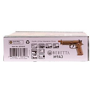 Umarex Beretta M9A3 Blowback Full Auto 6mm BB Pistol Airsoft Gun