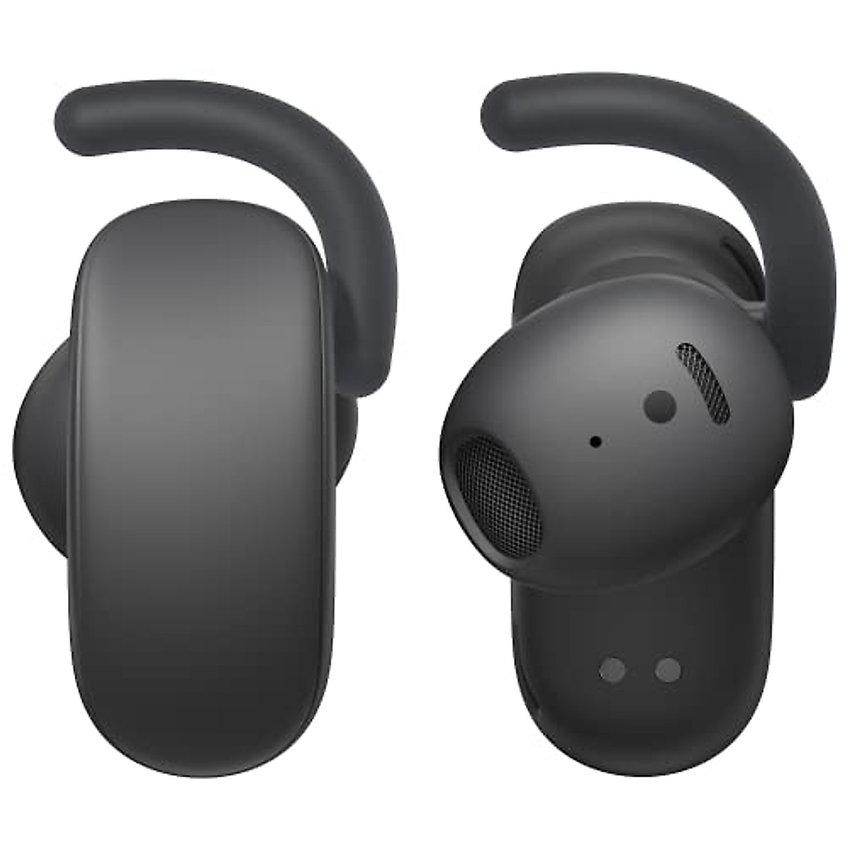 STUDIO NOD Wireless Earbuds with Personalized ANC, FREENOD Pro Wingtips for Sports, Deep Bass, Comfortable Fit, Touch Contro, Dark Grey, Aluminium Case, 24H Playtime