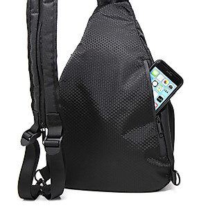 Cali Crusher Adventure Sling Convertible Shoulder Pack - Women & Men / Day Bag / Hiking Biking Outdoors / Travel / Urban / Festival Bag (Olive Green)