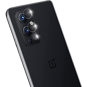 YRMJK 3+3 Compatible OnePlus 9 Screen Protectors + Camera Lens Protectors, 3D Full Coverage 99% HD Clarity 9H Premium Tempered Glass Compatible OnePlus 9