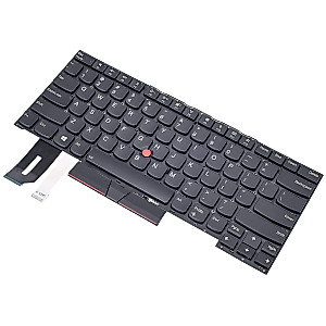 Replacement Keyboard for Lenovo Thinkpad T490s T495 T495s, P1 Gen 3 2, Thinkpad X1 Extreme Gen 1 & Gen 2 & Gen 3 Laptop with Backlit US Layout P/N: SN20R58769