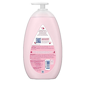 Johnson's Moisturizing Pink Baby Lotion with Coconut Oil, Hypoallergenic and Dermatologist-Tested, 27.1 fl. oz