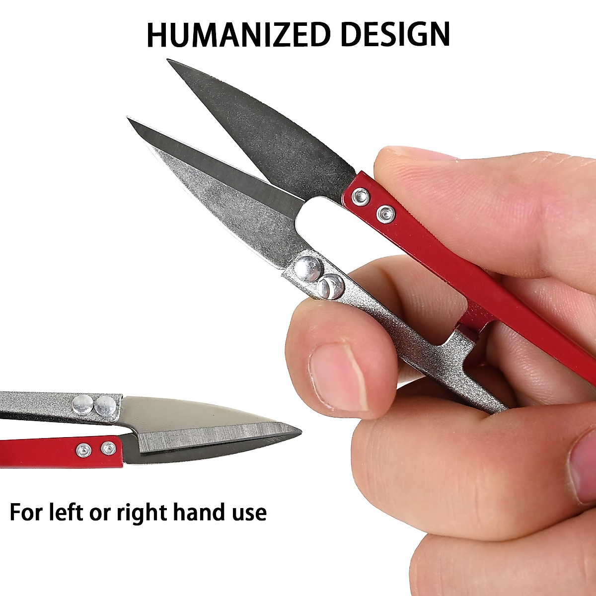 UCEC Sewing Scissors Zhang xiaoquan® Scissors Cutter Mini Scissors Snips Trimming Nipper, 12 Pack Embroidery Scissors Curved Thread Scissors for Stitch, DIY Supplies