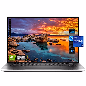 2021 Newest Dell XPS 15 9510 Laptop, 15.6" FHD+ 500 Nits Display, Intel i9-11900H, RTX 3050Ti, 64GB RAM, 2TB SSD, IR Webcam, Backlit Keyboard, Fingerprint Reader, WiFi 6, Thunderbolt 4, Win 10 Home