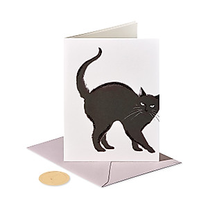 Papyrus Halloween Card (May A Happy Halloween Cross Your Path)