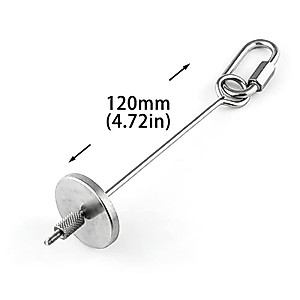 Bird Feeders DGHAOP Stainless Steel Bird Fruit Vegetable Holder Bird Food Holder for Parrots Cockatoo Cockatiel 4.72"