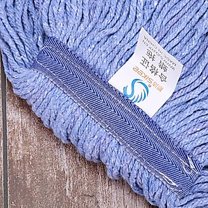 SECFOU 1pc Mop Accessories Mop Refill Practical Mop Cloth Washable Mop Head Commercial Mop Heads Spray Mop Sponge Mop Mop Pads Household Mop Pad Dust Mop Refill Blue