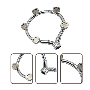 Atomizing Nozzles Stainless Steel Misting Nozzles Ring Shaped Porous Atomizing Misting Sprayers for Garden Humidification Spraying