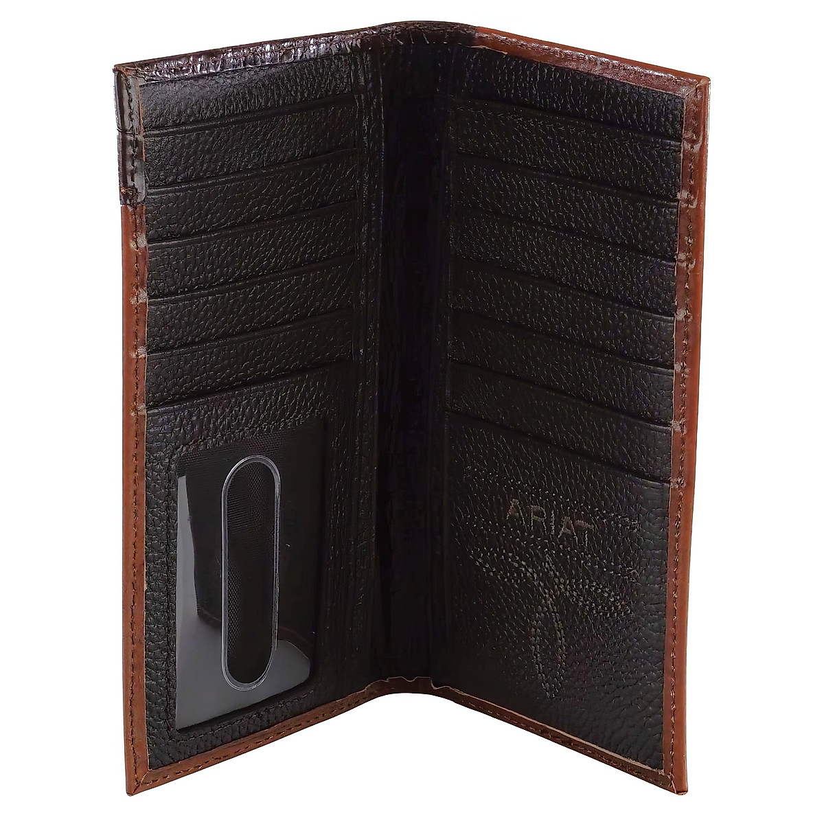 ARIAT Men's Oak Embossed Rodeo Wallet
