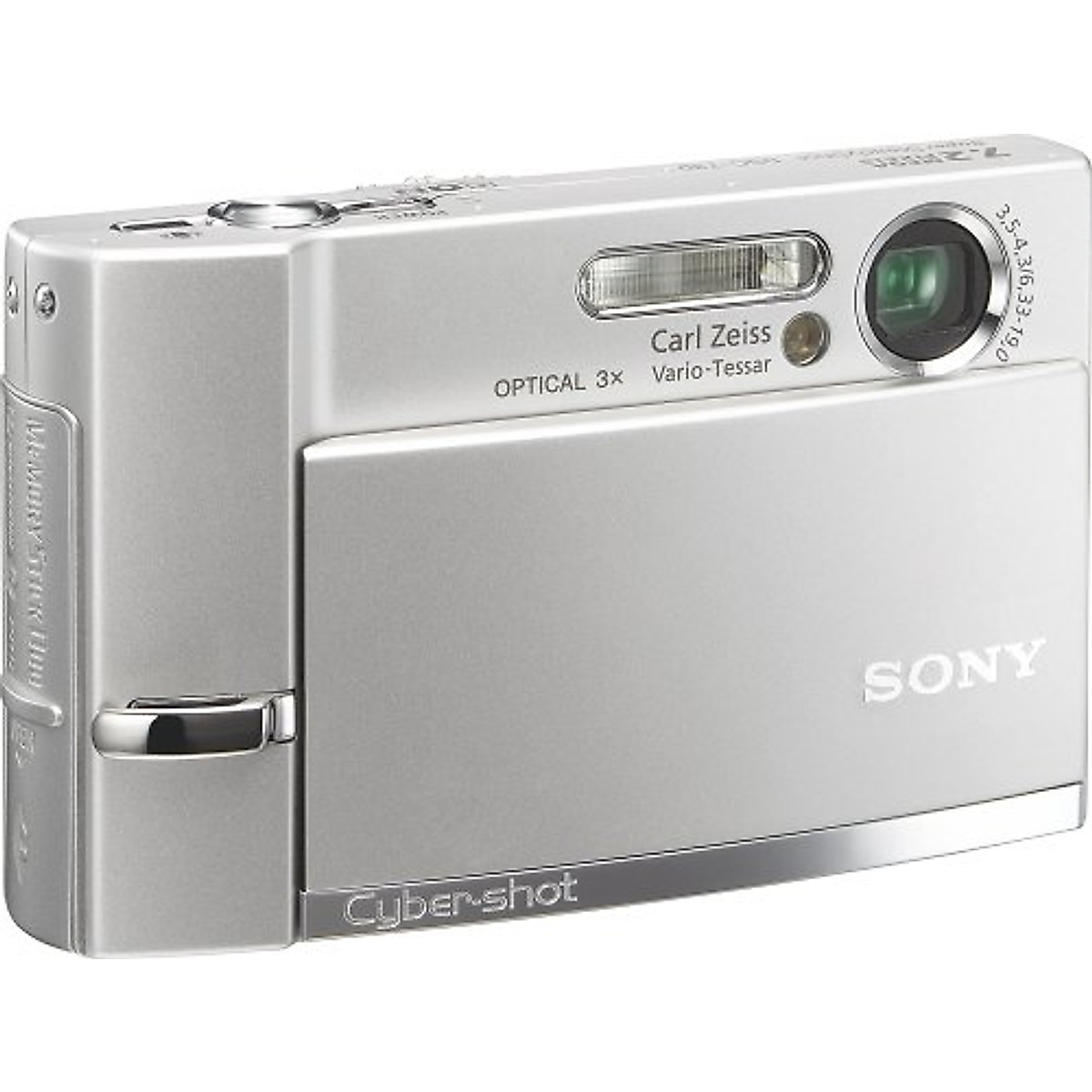 Sony Cybershot DSCT30 7.2MP Digital Camera with 3x Super SteadyShot Stabilization Zoom