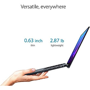 ASUS 2023 Zenbook 14X 14 2.8K HDR OLED Slim Laptop PC 12th Intel 14-Core i7-12700H Iris Xe Graphics 16GB DDR5 1TB NVMe SSD WiFi 6E 2xThunderbolt4 Backlit KB Fingerprint Windows 11 w/ RE 32GB USB