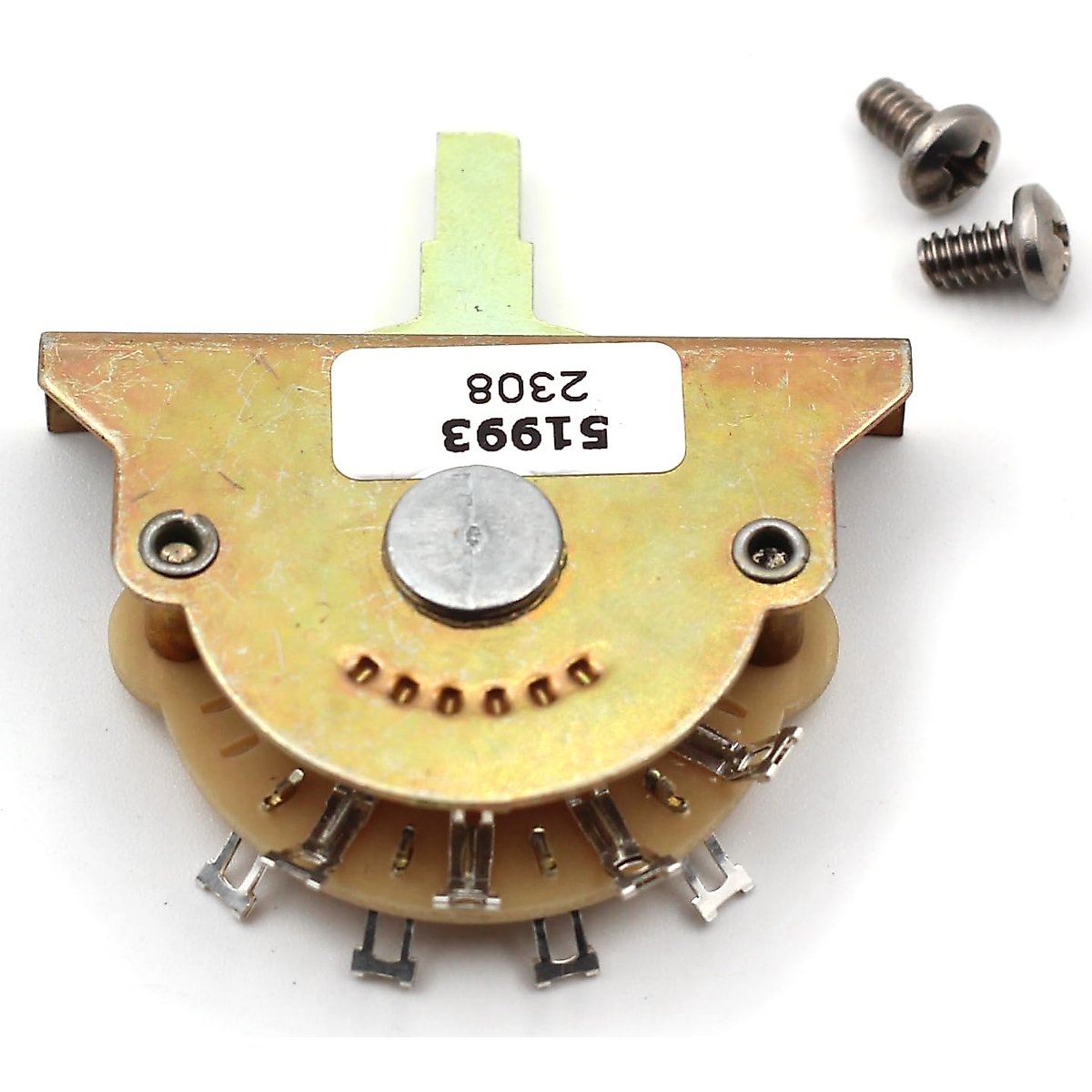 Oak Grigsby 5-Way Blade Switch for Telecaster and Stratocaster, 5-Way Pickup Selector Switch, Includes Mounting Screws, Pack of 5