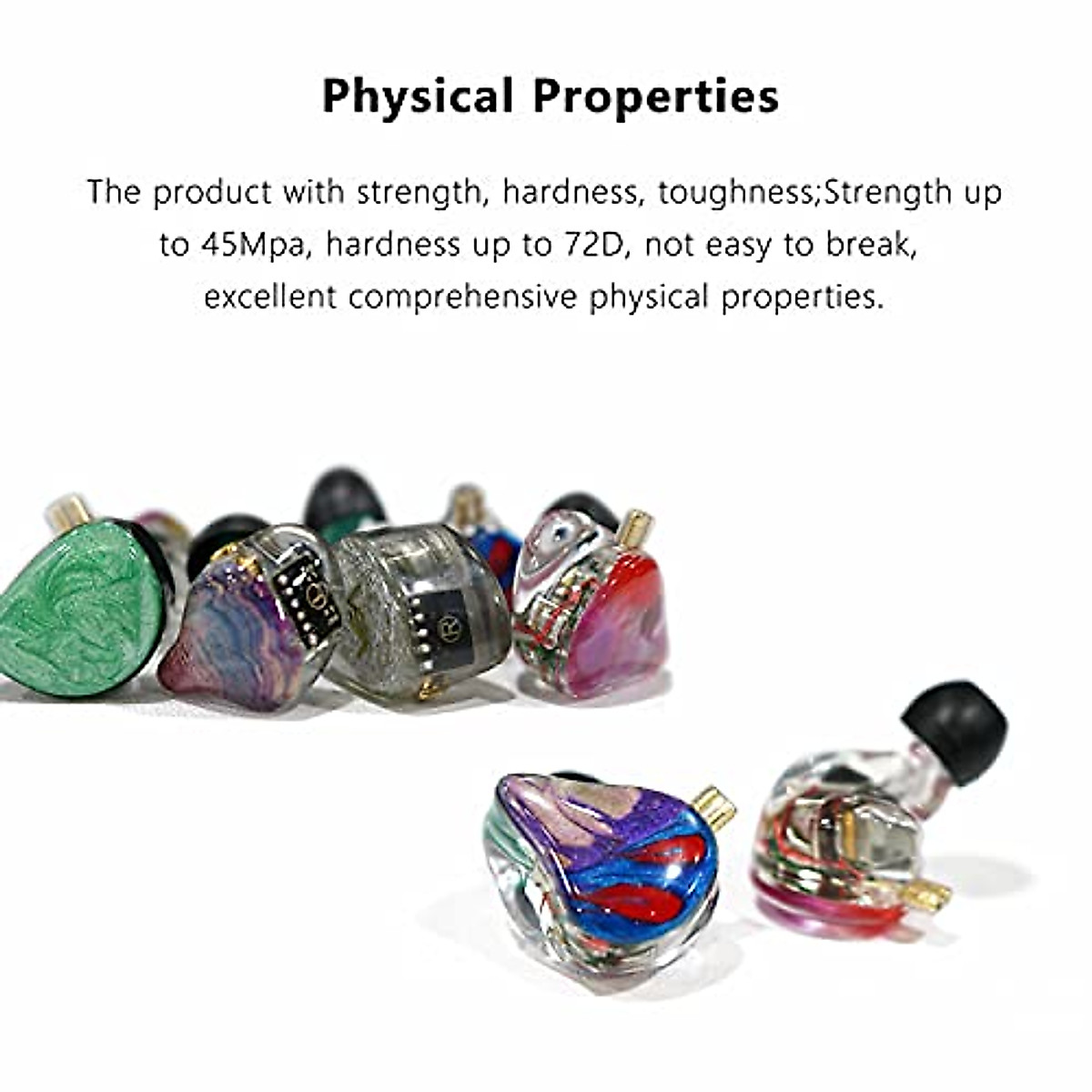 IFUN High Clear Resin 3D Printer 405nm UV-Curing Photopolymer Resin for LCD DLP 3D Printing 500G