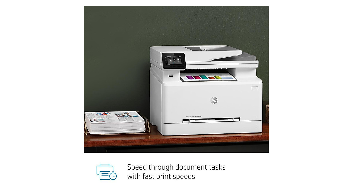HP Color LaserJet Pro M283fdw Wireless All-in-One Printer | Fast Color ...