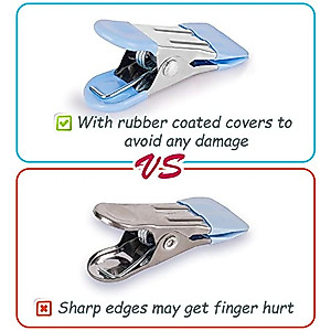 Clothes Pins, 30 Pack Chip Clips, 2.17-inch Clothespins, Bag Clips, Mini Clothes Pins for Photo, Chip Clips Bag Clips Food Clips, Clothes Pins Heavy Duty Outdoor, Bag Clips for Food, Mini Clothespins